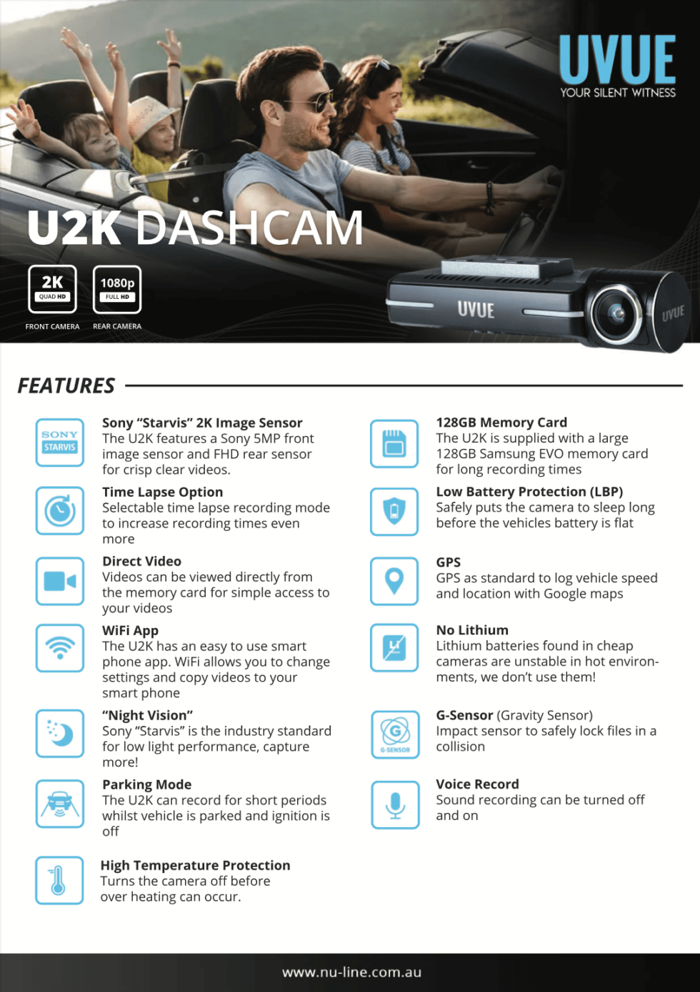 UVUE Dashcams